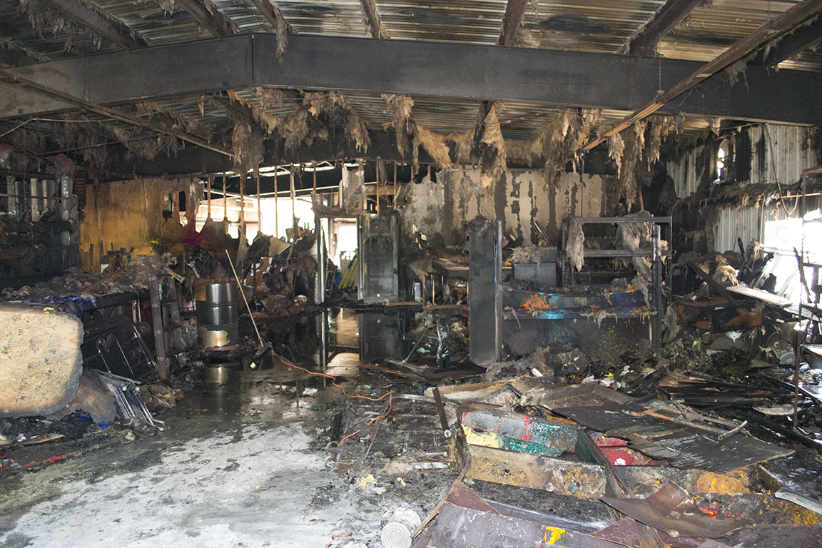 Shop Fire